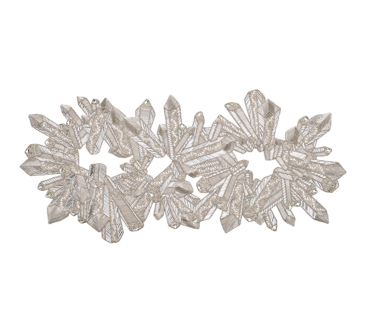 Zenith Runner in Crystal & Silver